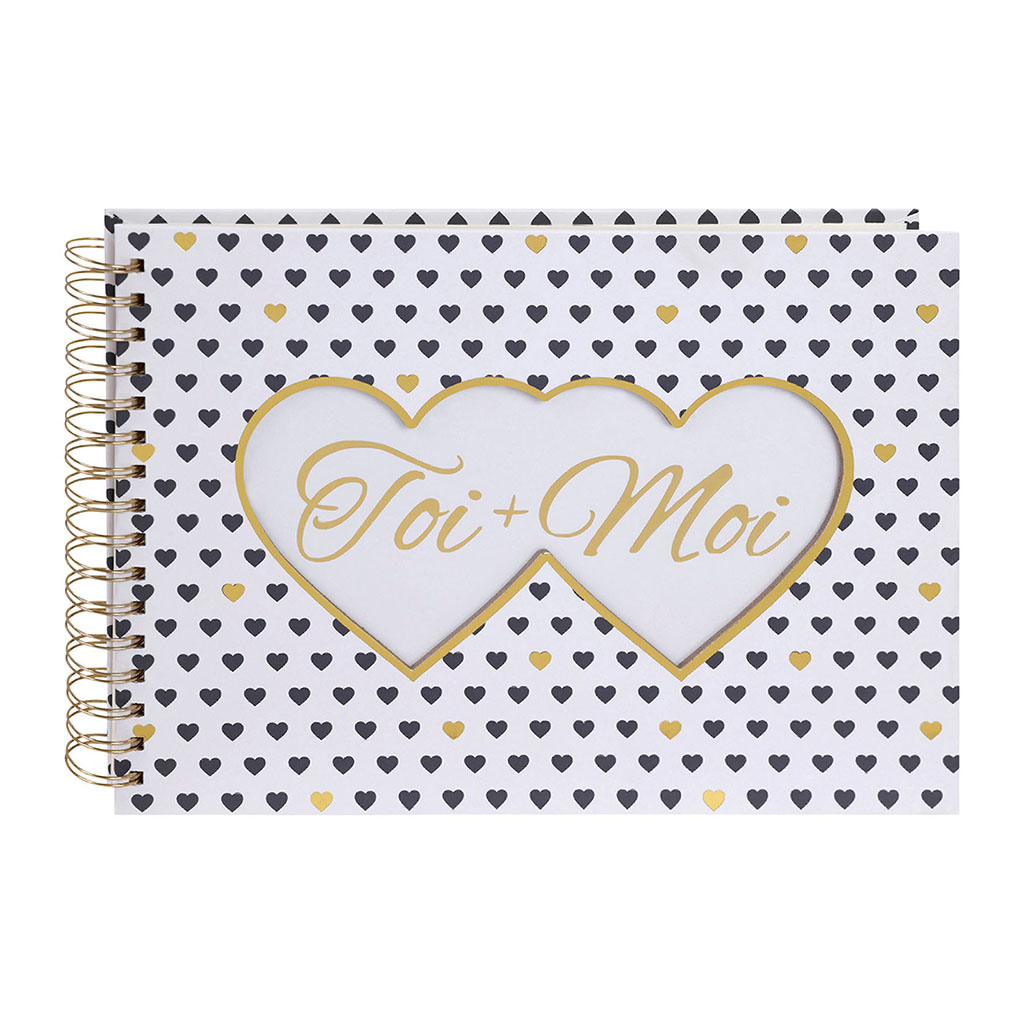 Album photo toi + moi 240 vues 22x30.5cm - Centrakor