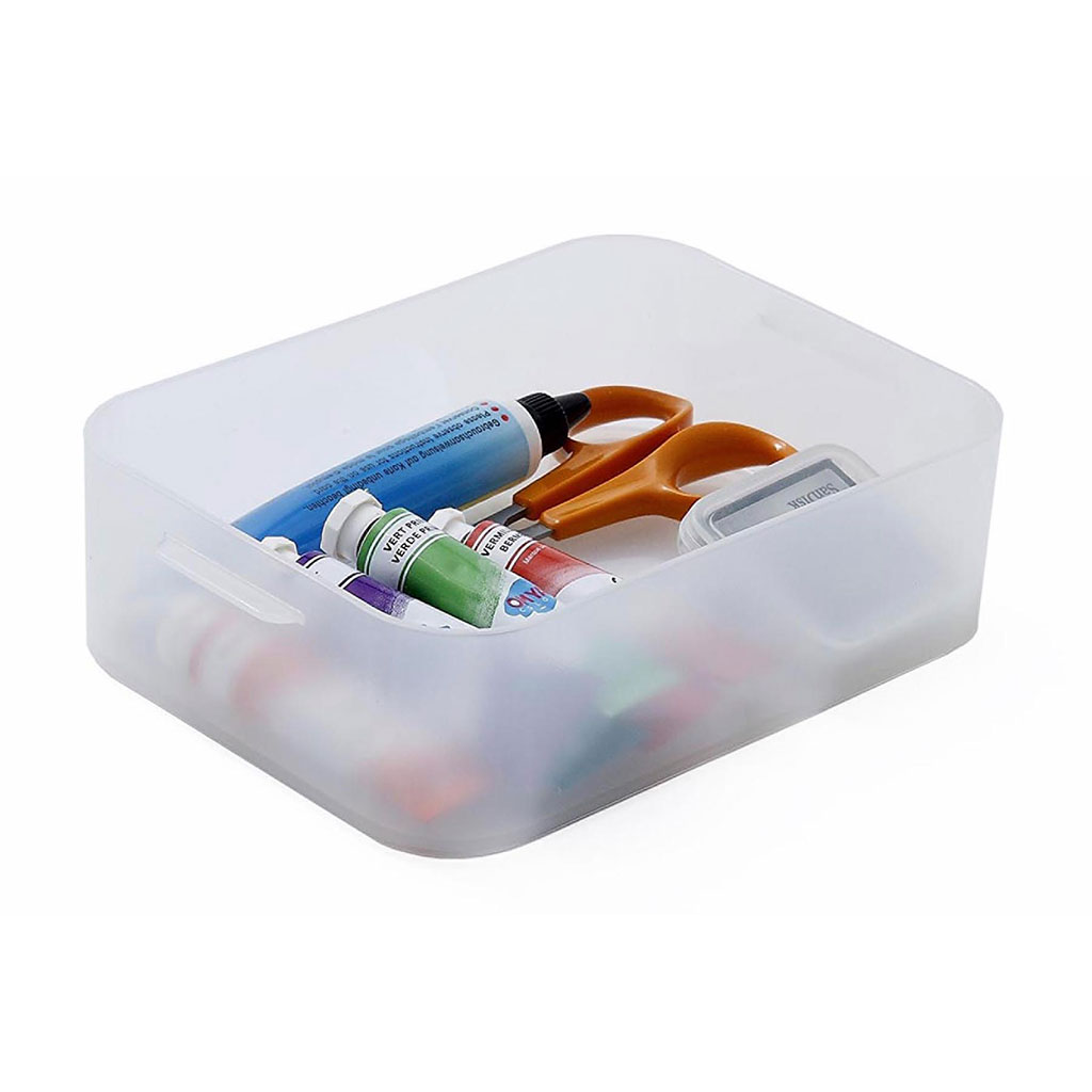 Boite de rangement plastique PUREBOX A6 11.5x16.7x4.7cm - Centrakor