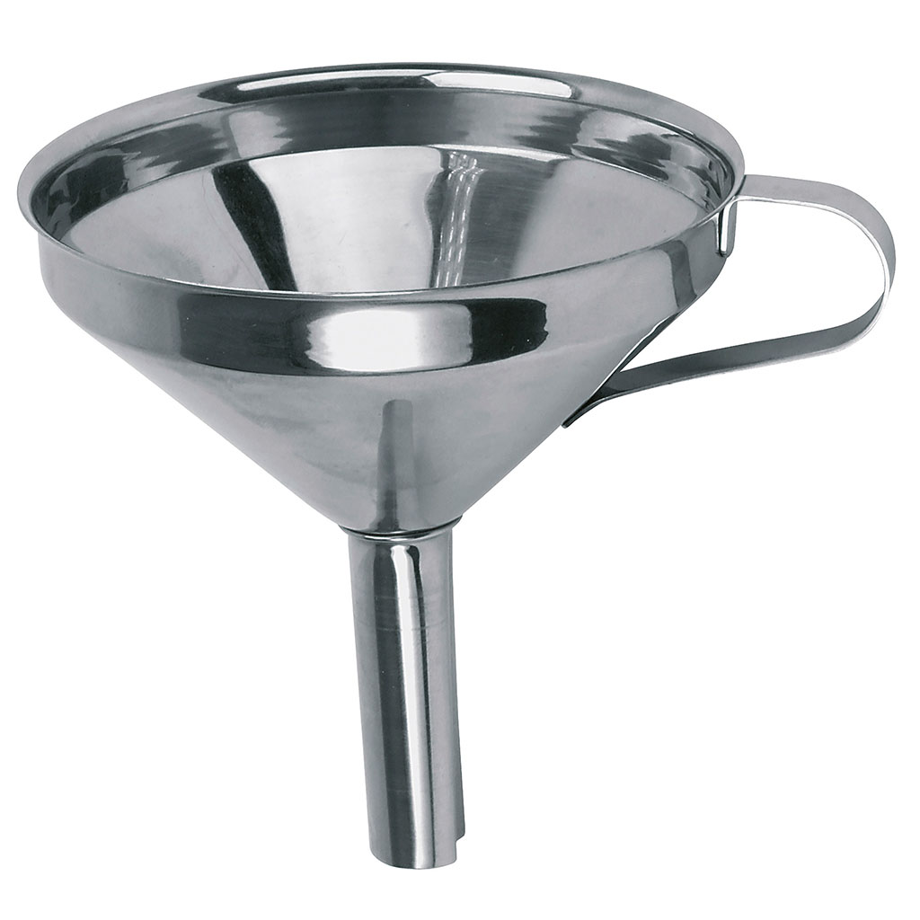 Entonnoir de cuisine inox avec poignée D 10cm - Centrakor