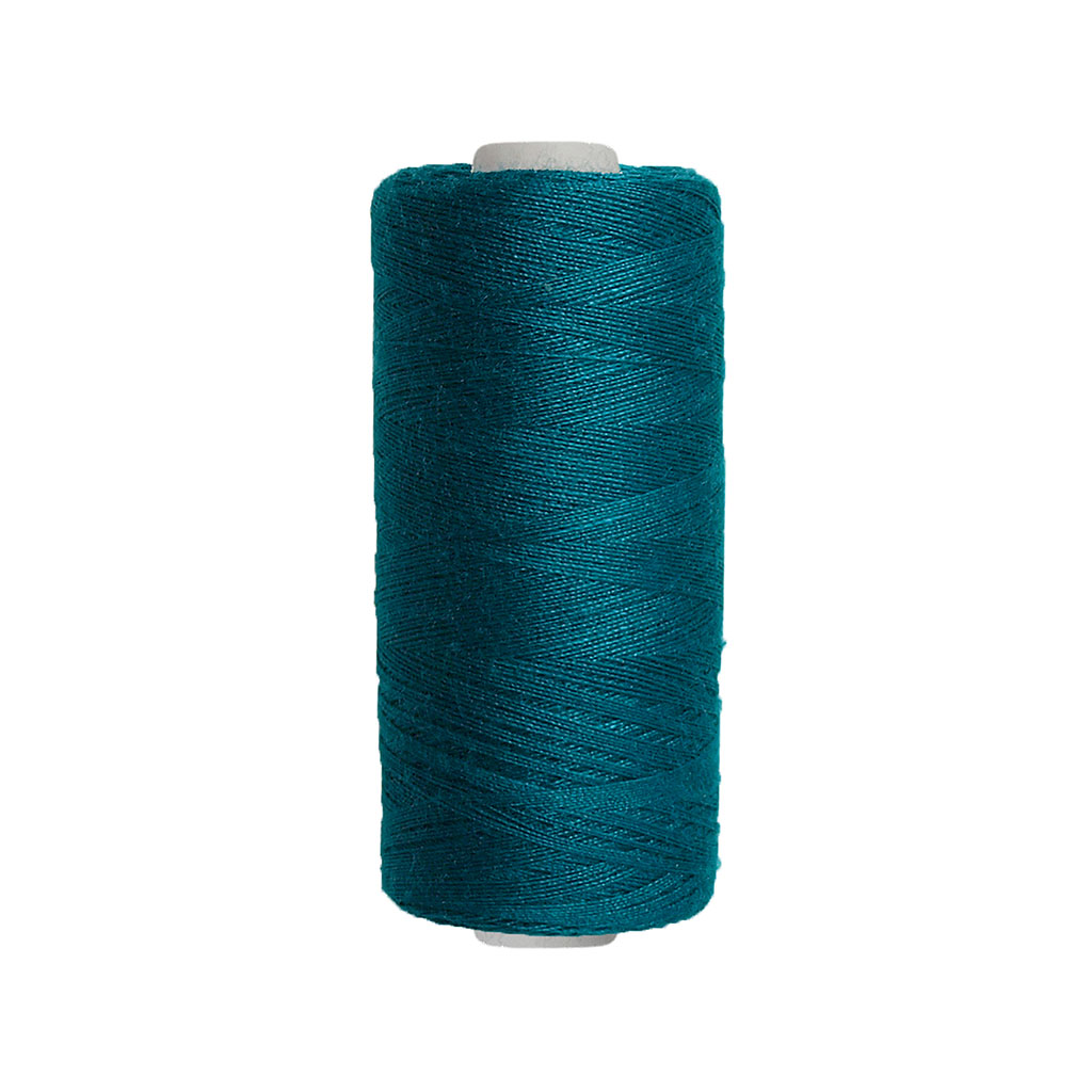 Fil en polyester bleu canard 500m - Centrakor