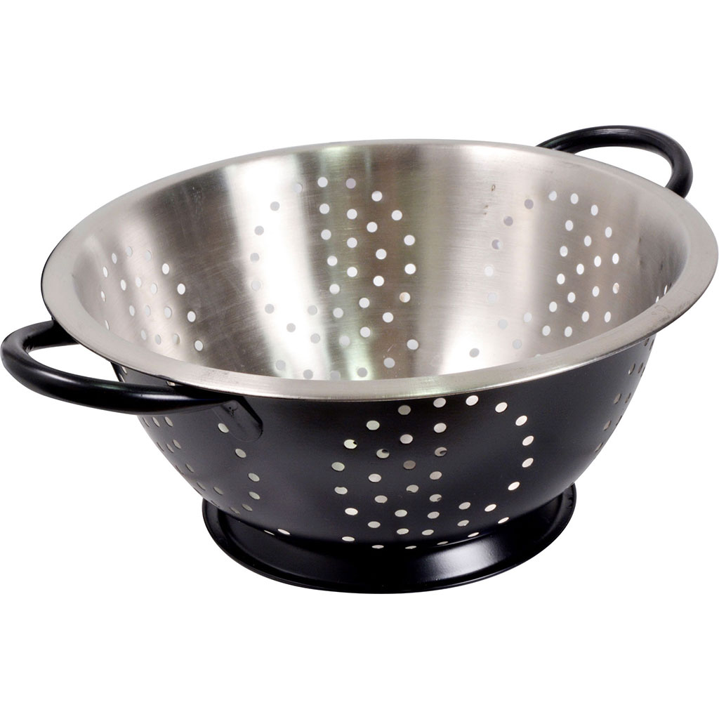 Passoire inox noire D 24cm - Centrakor