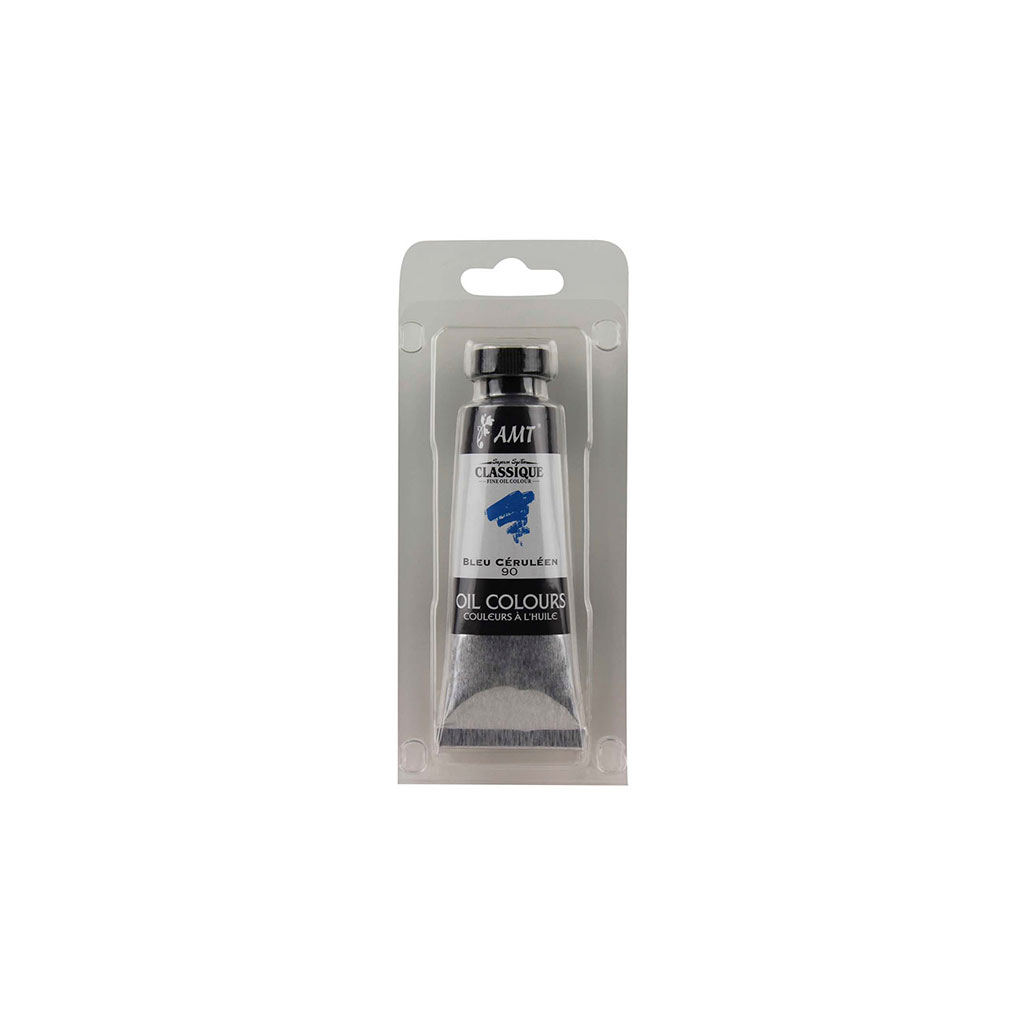 Peinture à l'huile bleu céruléen 45ml - Centrakor