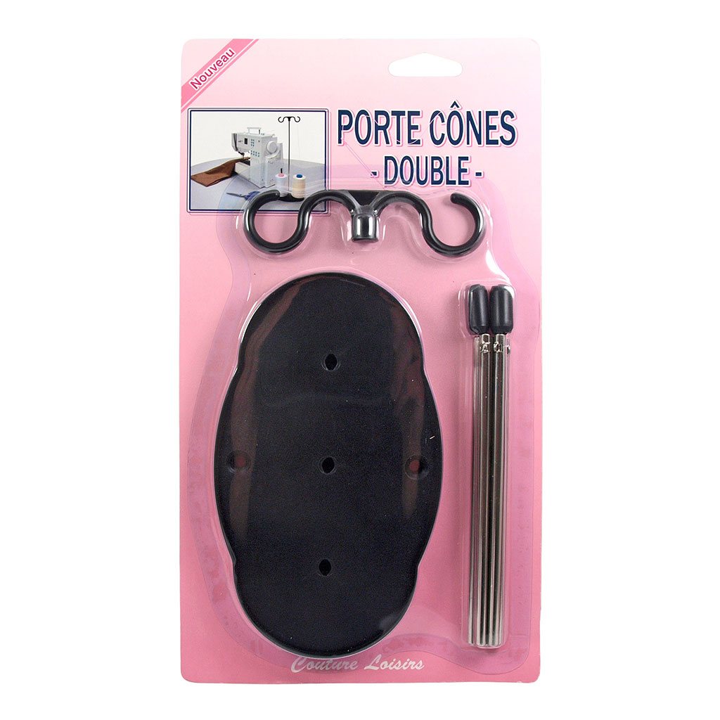 Porte cône double pour machine à coudre - Centrakor