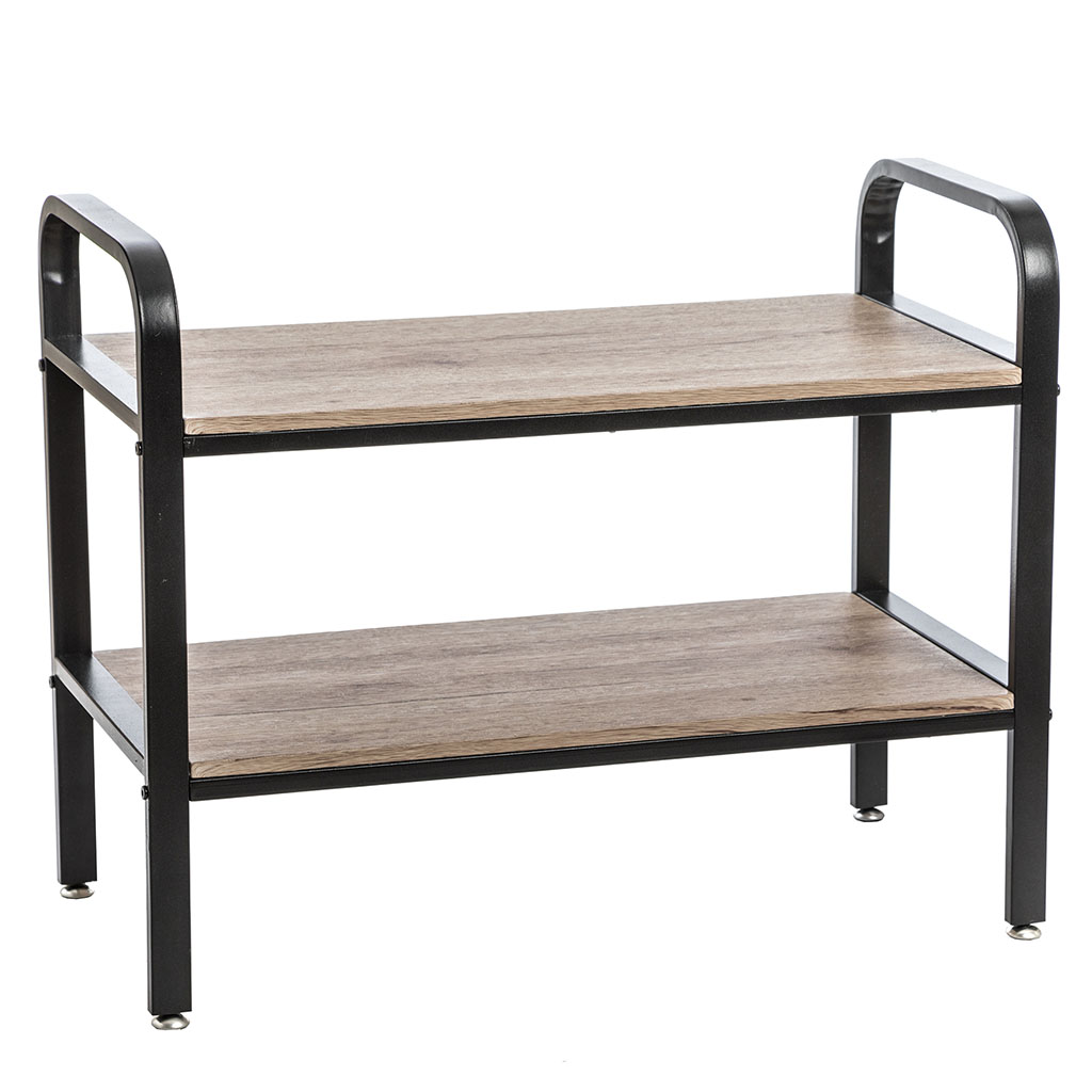 Range chaussures 2 niveaux 71.5x H 57.5x34cm - Centrakor