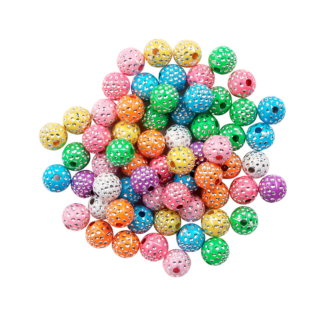 Sachet de perles acryliques strass 32g - Centrakor