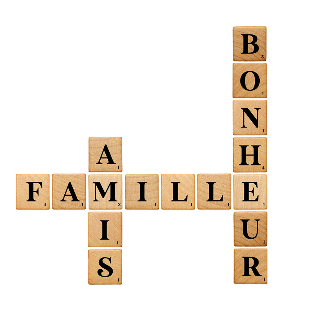 Sticker mural déco jeu de mots 70x20cm - Centrakor