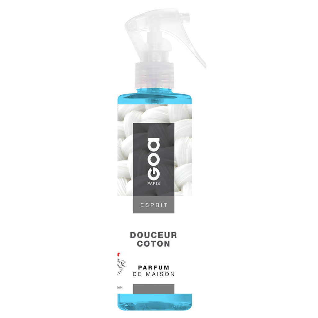 Vaporisateur parfum d'ambiance douceur de coton 250ml - GOA - Centrakor