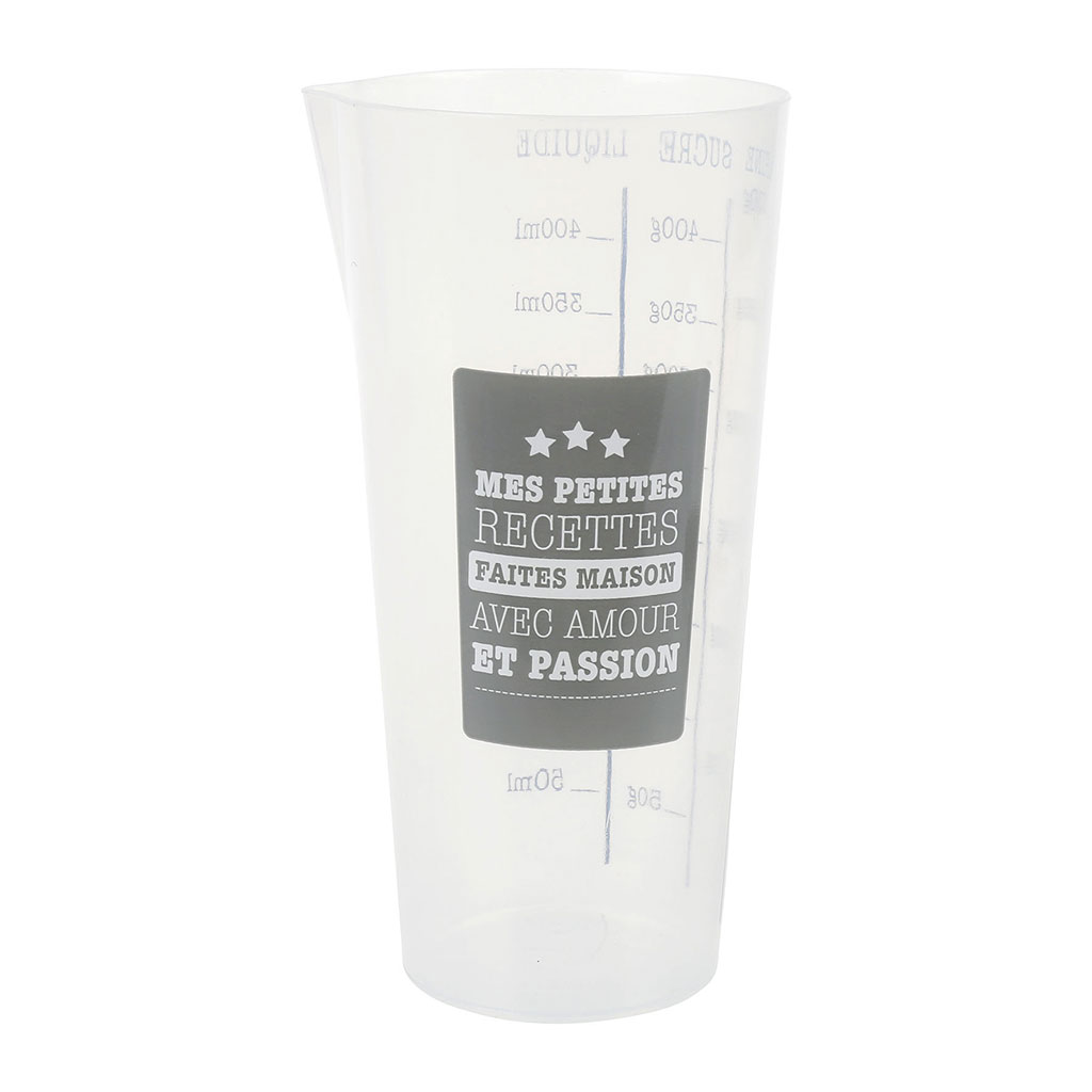 Verre doseur plastique 0.5L - Centrakor